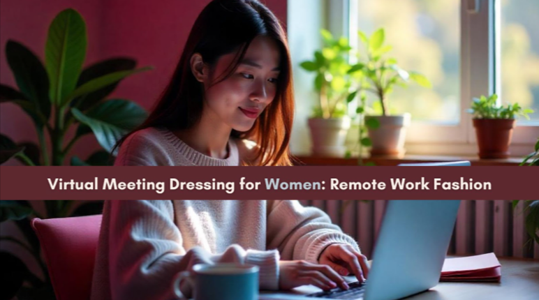 Virtual Meeting Dressing for Women: Remote Work Fashion