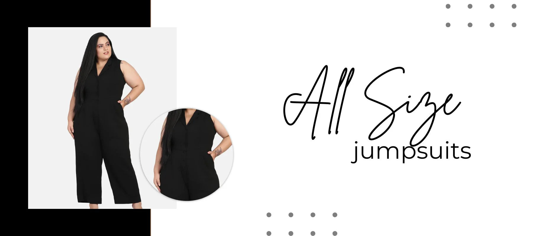 Jumpsuits for Plus Size Women - Sizes up to 15 XL